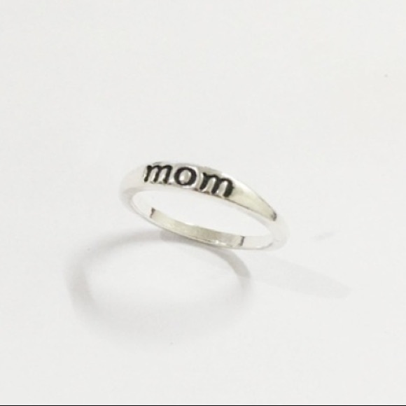 Boutique | Jewelry | Silver Mom Ring | Poshmark